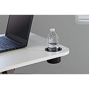 Safco Products 1964WH Focal Brio Adjustable-Height Standing Desk, White