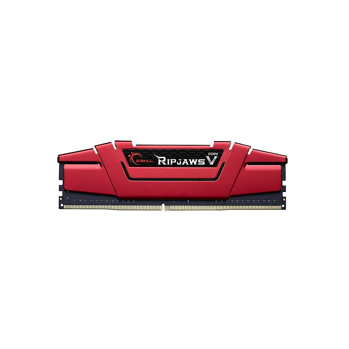 G.SKILL Ripjaws V Series (Intel XMP) DDR4 RAM 16GB (2x8GB) 2400MT/s CL15-15-15-35 1.20V Desktop Computer Memory UDIMM - Red (F4-2400C15D-16GVR)
