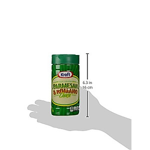 Kraft Parmesan & Romano Grated Cheese (8 oz Shaker)
