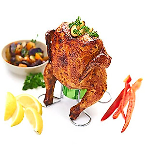 GrillPro 41331 Chrome Wire Chicken Roaster
