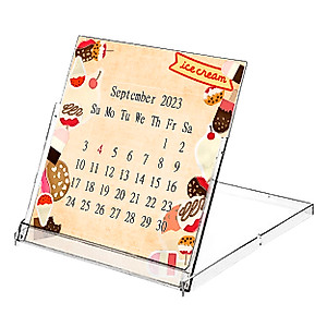 2023-2024 CD-Style Desk Calendar 16 Months Calendar/Planner / (Edition #025)