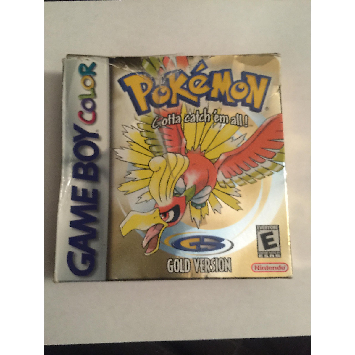 Pokemon Gold Version Game [Game Boy Color]