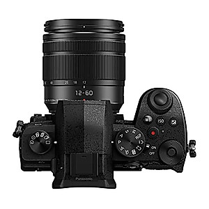 Panasonic Lumix G95 Hybrid Mirrorless Camera with 12-60mm Lens (DC-G95DMK) Bundle with Replacement Lithium-Ion Battery and Memory Card (3 Items)