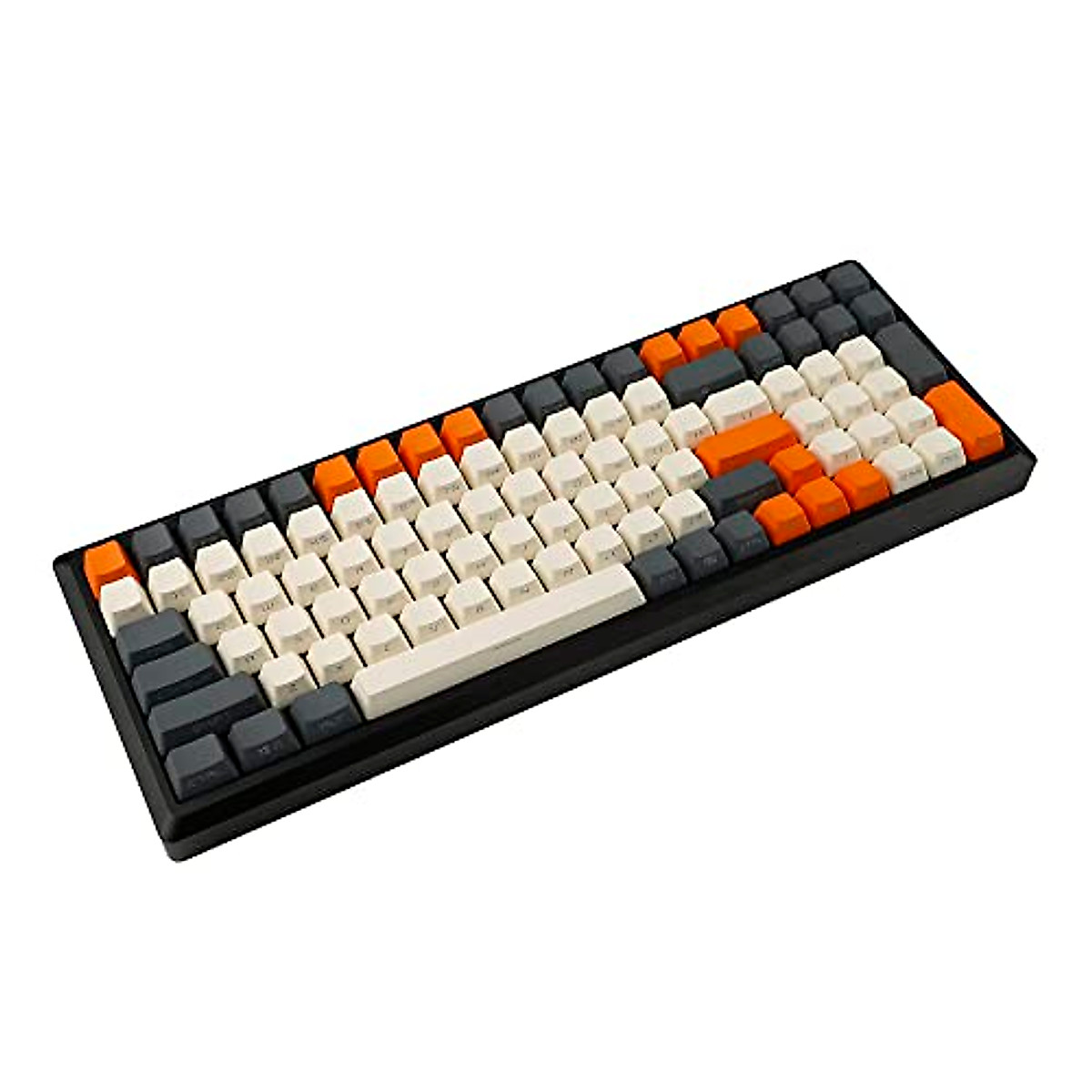 YMDK 133 Key Carbon PBT Double Shot Side-lit Shine Through Backlit keycaps OEM Profile for MX Mechanical Keyboard 108 96 87 NJ80 KBD67 ID80 84 68 64