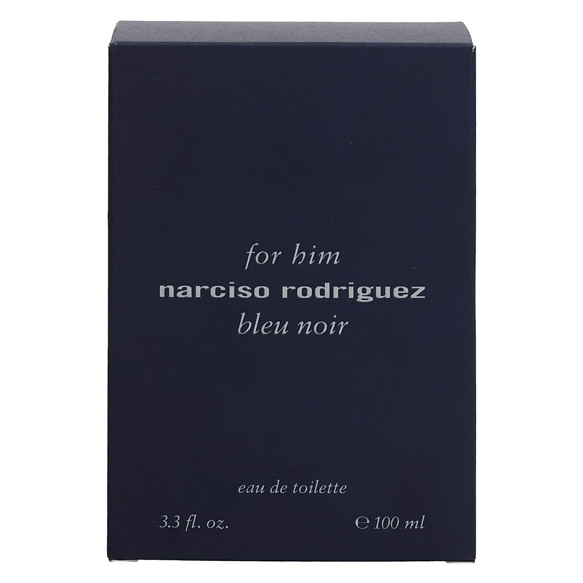 Narciso Rodriguez Him Bleu Noir Eau de Toilette Spray for Men, 3.3 Ounce