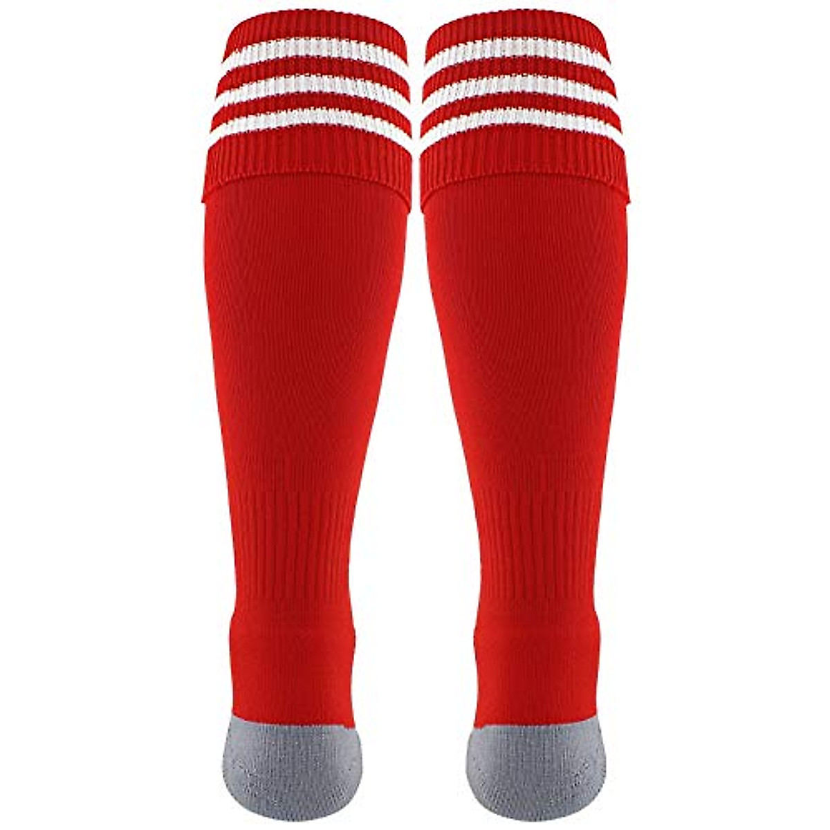 adidas Unisex Copa Zone Cushion III Soccer Socks (1-Pair) , Power Red/ White , Medium