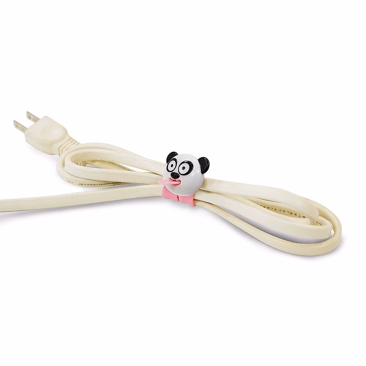 MSC International 38100 Joie Panda Bag Ties, Silicone, Set of 3, Bar Ties, Panda