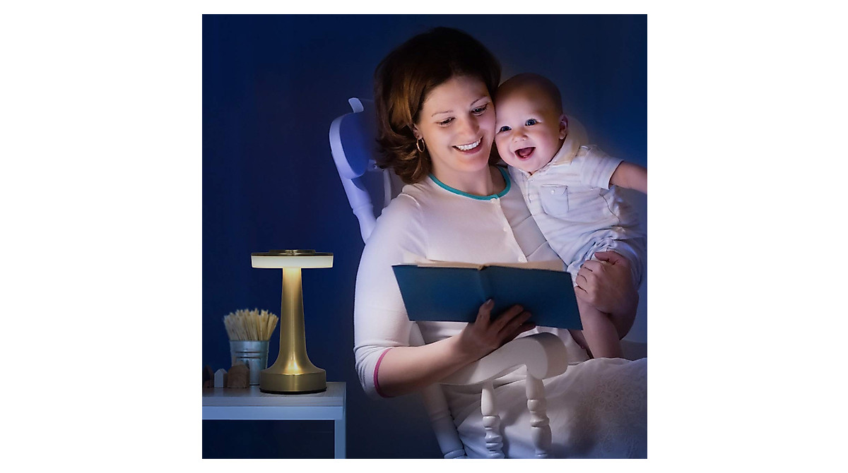 O’Bright Portable LED Table Lamp - Touch Sensor & Dimmable