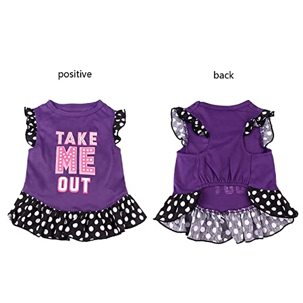 Dog Plush Vest Skirt Cotton Black Puppy Coat Dog Outfits for Teacup Yorkie Boys Girls Sleeveless Beach Dress