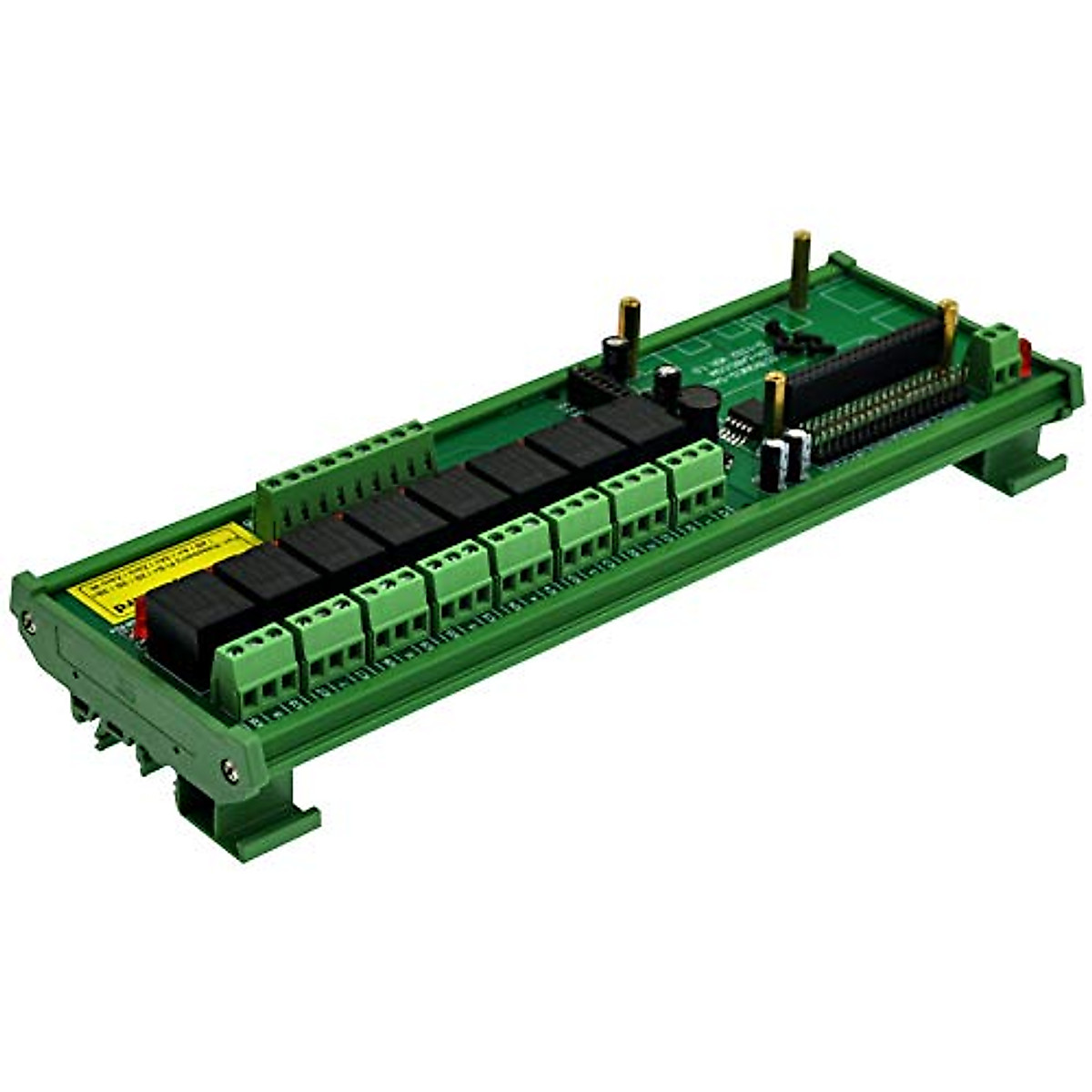 DIN Rail Mount 8 SPDT IoT Power Relay Module for Raspberry Pi