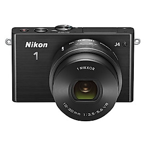 Nikon 1 J4 Digital Camera with 1 NIKKOR 10-30mm f/3.5-5.6 PD Zoom Lens (Black) (Discontinued by Manufacturer)