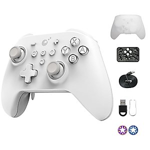 GuliKit KK3 Max, Kingkong 3 Max Controller with 4 Back Buttons, Hall Joysticks and Triggers, Wireless for Switch OLED/PC/Android/MacOS/iOS/Steam Deck, 1000Hz Polling Rate for Wins - Black