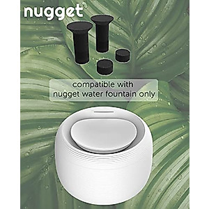 Nugget Premium Fountain Replacement Foam/Sponge Mufflers - 2 Sets (Compatible with Nugget Premium Only)