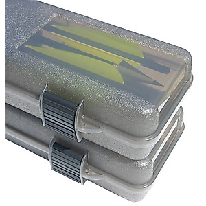 MTM Crossbow Bolt Case Holds-12 Clear Smoke BHCB-41