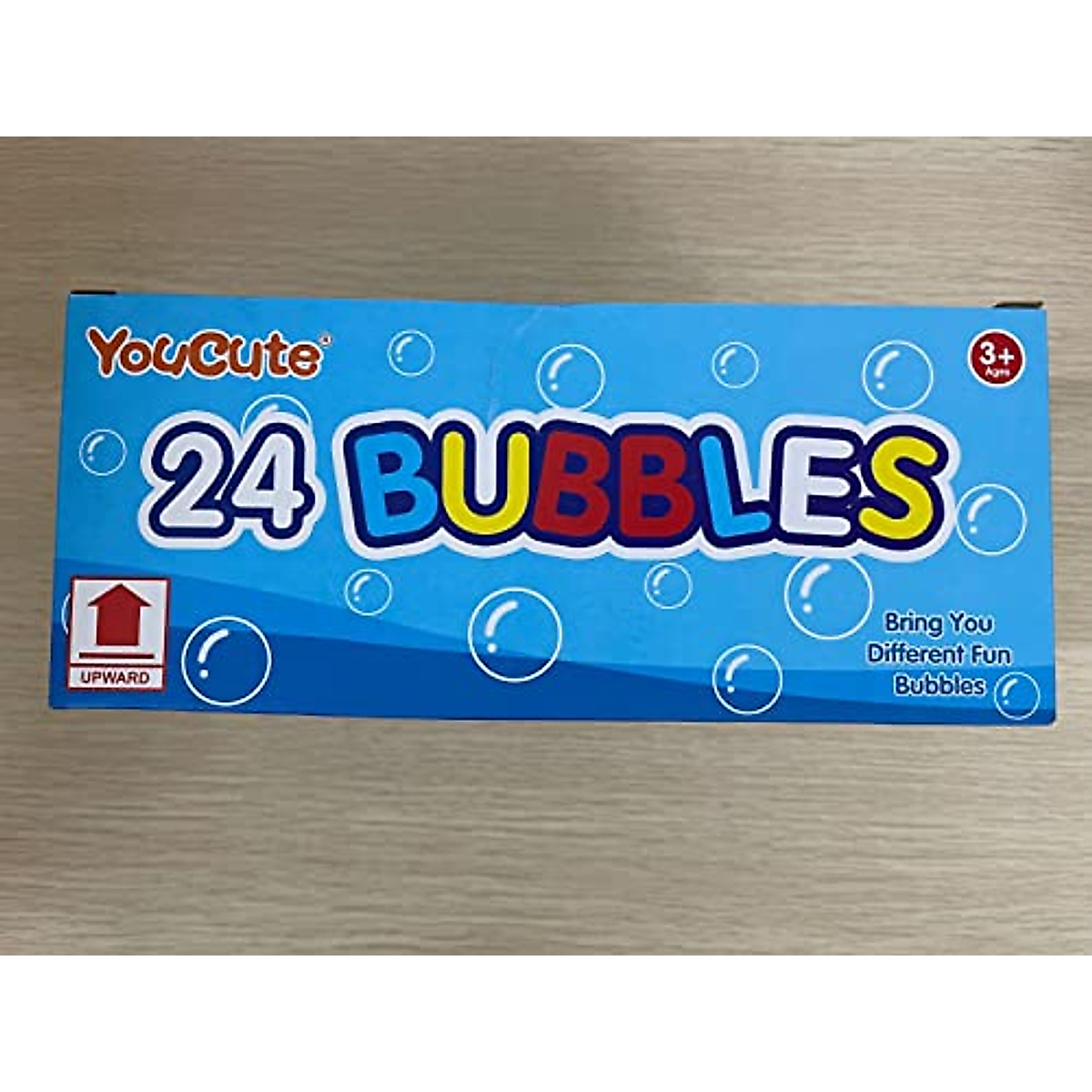 Bubbles 24 Pack Party Favor for Kids Bulk Bubble Solution Blowing Wand 2 Dozen Party Supplies Outdoor Toys Wedding Party Christmas Celebration Birthday Fun Gift