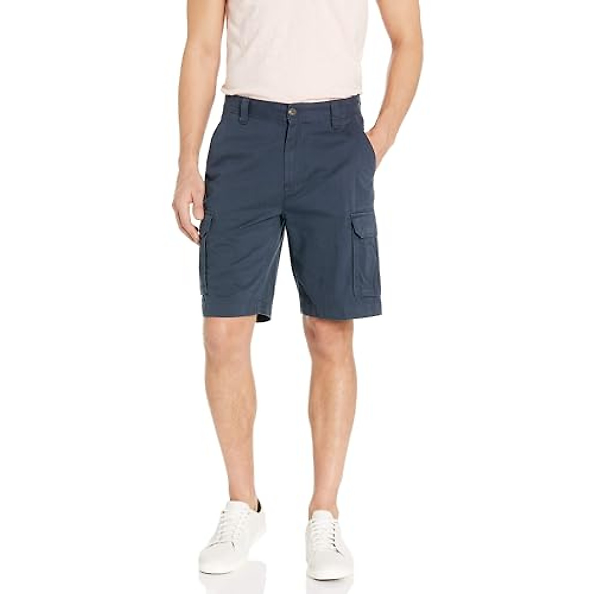 Amazon Essentials Men's Classic-Fit Cargo Short (Available in Big & Tall), Dark Navy, 34