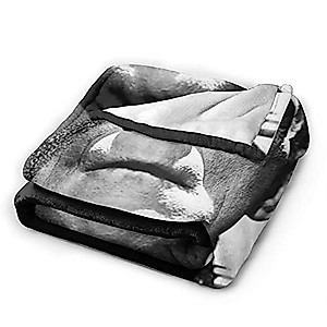 Frankenstein Blanket Throw Blankets Ultra Soft Flannel Lightweight Throws for Couch, Bed, Plush Fuzzy Flannel Microfiber Warm Thermal Blanket All Seasons Use 80"x60"