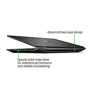HP Pavilion Gaming 16 Laptop PC, NVIDIA GeForce GTX 1650, Intel Core i5-10300H, 8GB DDR4 RAM, 512GB PCIe NVMe SSD, 16.1" Full HD, Windows 10 Home, Backlit Keyboard (16-a0010nr, Shadow Black)