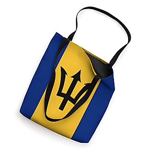 Barbados Flag Colours Bajan Caribbean Carnival Tote Bag