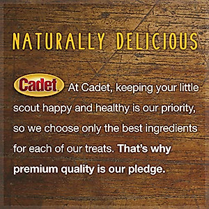 Cadet Stuffed Shin Bone for Dogs - Long-Lasting Peanut Butter Flavored Dog Chew Bone for Aggressive Chewers - Supports Dog Dental Health, Large (1 Count)