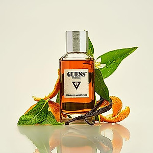 GUESS Originals Type 3 Tobacco & Amberwood Eau de Parfum Perfume Spray For Unisex 3.4 Fl. Oz.