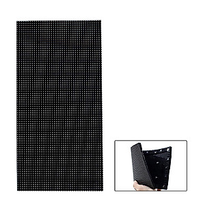 P4 Waterproof Flexible LED Matrix Panel, LED Display Module for RGB Full Color LED Display Screen, 256x128mm, 1/16 Scan, Total 2048 Dots, Perfect Solution for Outdoor Advertising Use