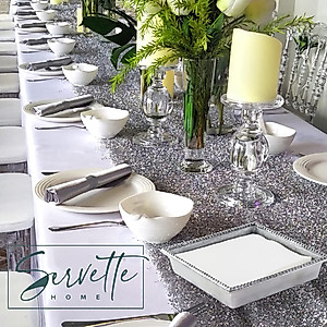 Napkin Holder Beaded Edge Metal Flat Napkin Box - Dinner