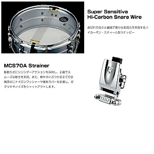 Tama S.L.P. Classic Dry Aluminum Snare Drum - 5.5 Inches X 14 Inches