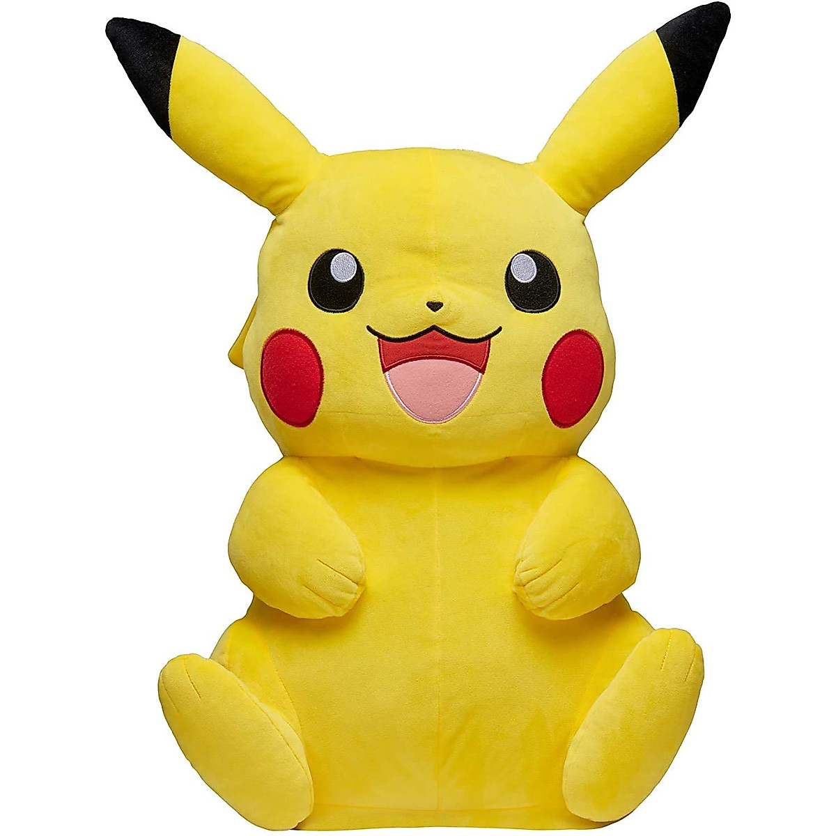 Pokemon Pikachu Giant Plush, 24-inch - Adorable, Ultra-Soft, Life Size Plush Toy, Perfect for Playing & Displaying - Gotta Catch ‘Em All