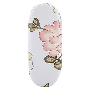 Ironing Board, Cotton Cloth Foldable Iron Board Ironing Boards Cuffs Collars Handling Table Space Saving Ironing Board for Small Spaces, Laundry Rooms Or Dorms (Peony)