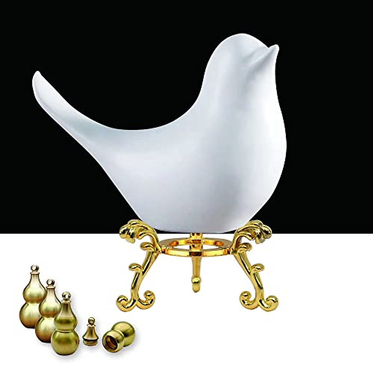 Bird urn Small Urns for Human Ashes - Cremation Keepsakes for Ashes- Mini Urns for Human Ashes-Decorative Urns (Set of 5)