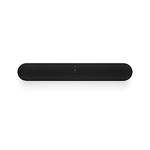 Sonos Beam (Gen 2). The compact smart soundbar for TV, music and more. (Black)