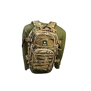 OFFICIAL US ARMY 8-Compartment Travel Backpack