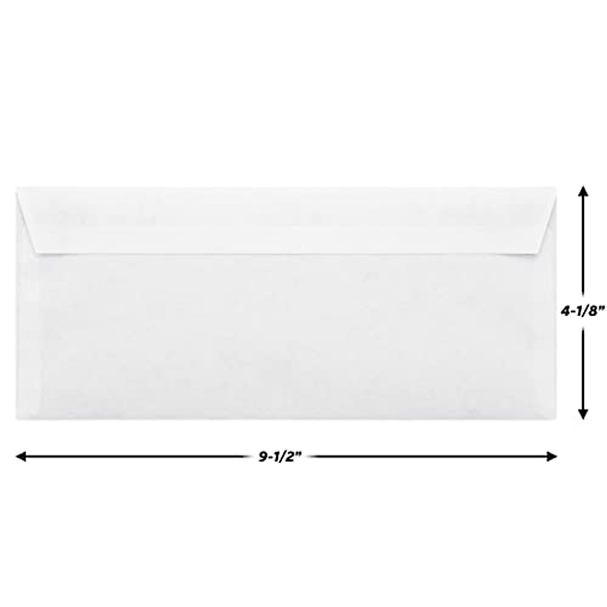 Mead Security Envelopes Self Seal #10 - Windowless Mailing Envelopes - 4 1/8 x 9.5'' - 500 Pack, (TRTAZ11A-102021-v1)
