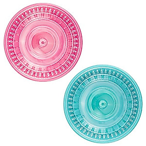 Dr. Brown's Plastic Cheers 360 Spoutless Training Cup, 9m+, 10 Ounce, Pink/Turquoise, 2 Count