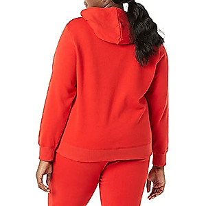 Amazon Essentials Women's Fleece Pullover Hoodie (Available in Plus Size), Red, X-Large