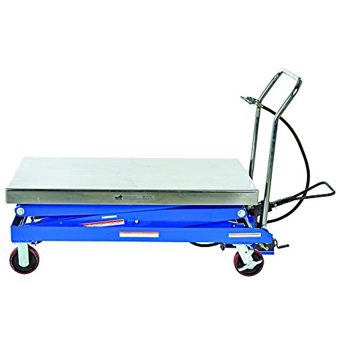Vestil AIR-1500-D Carbon Steel Air Cart 1500 Lb. Capacity Silver