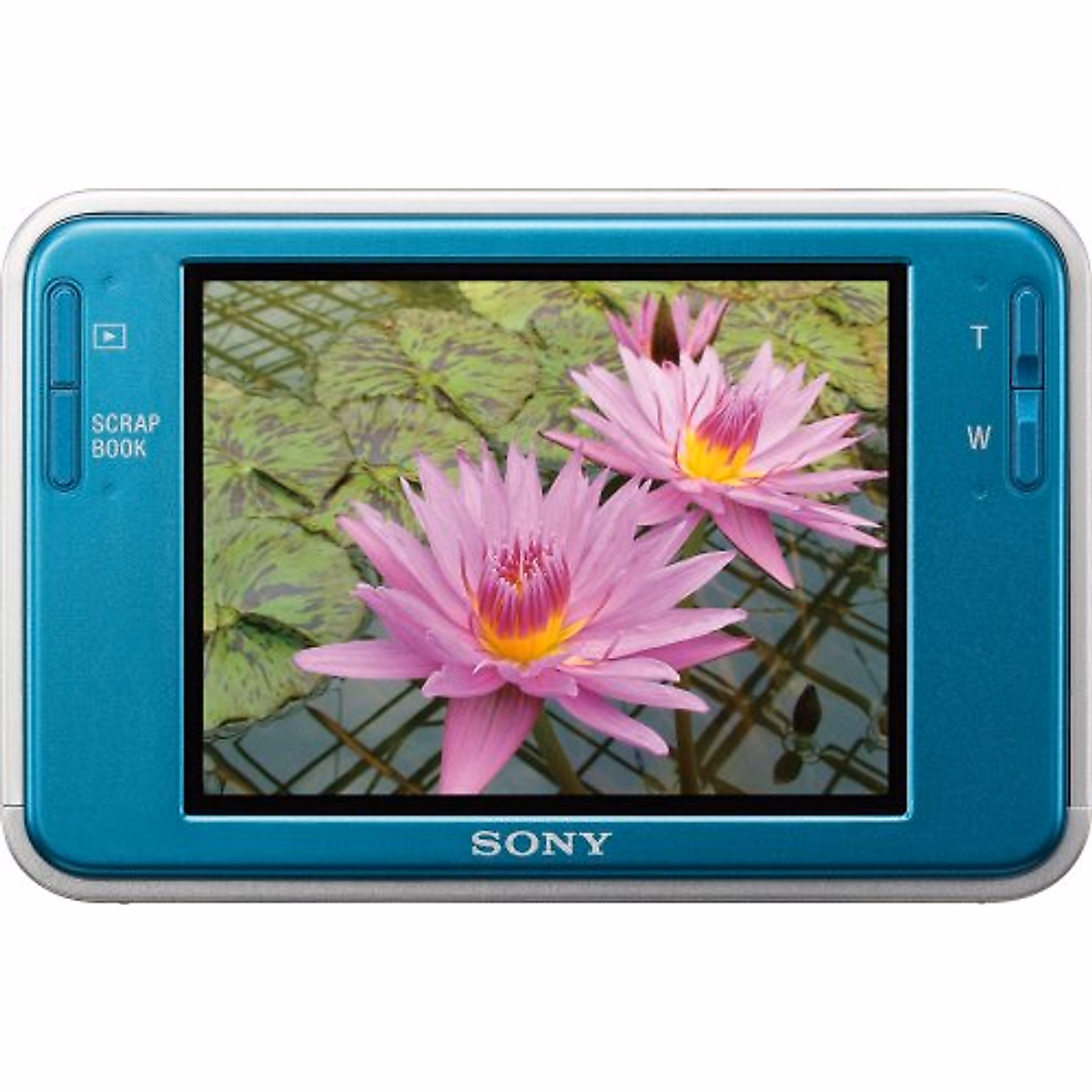 Sony Cybershot DSC-T2 8MP Digital Camera with 3x Optical Zoom (Blue)