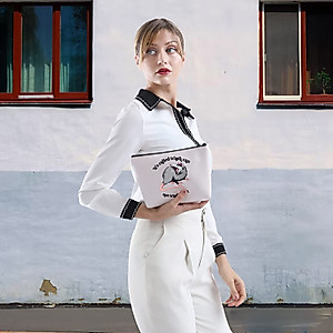 XYANFA It's Called Trash Can Not Trash Can't Possum Makeup Bag Opossum Gifts For Opossum Lovers Opossum Zipper Pouch (trash can)