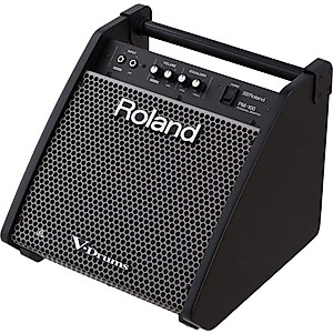 Roland PM-100 Electronic Drum Monitor + 10ft Instrument Cable Bundle