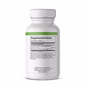 Graminex PollenAid Prostate Supplement: All Natural Prostate Support for Bladder Control & Urinary Tract Health, Rye Pollen Extract Made in USA, 200 Tablets