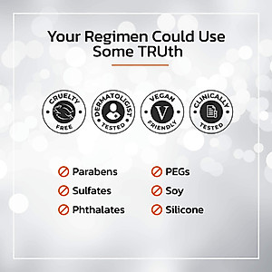 TruSkin Vitamin C Night Cream – Collagen Supporting Blend with Cocoa Butter, Vitamin B5, Botanical Essential Oils – Brightening and Firming Skin, Face & Neck, 2 Fl Oz