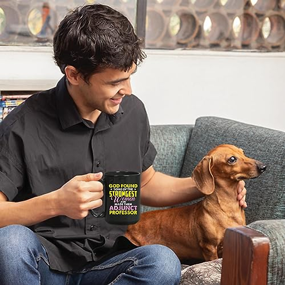 Adjunct Professor Gifts for Smart Women Perfect Gift Idea for Graduates and Educators 11oz 15oz Black Coffee Mug