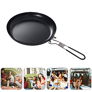 SHOWERORO 9 Inch Fry Pan 9 Frying Pan Grill Pan Iron Fried Eggs 9 Inch Skillet