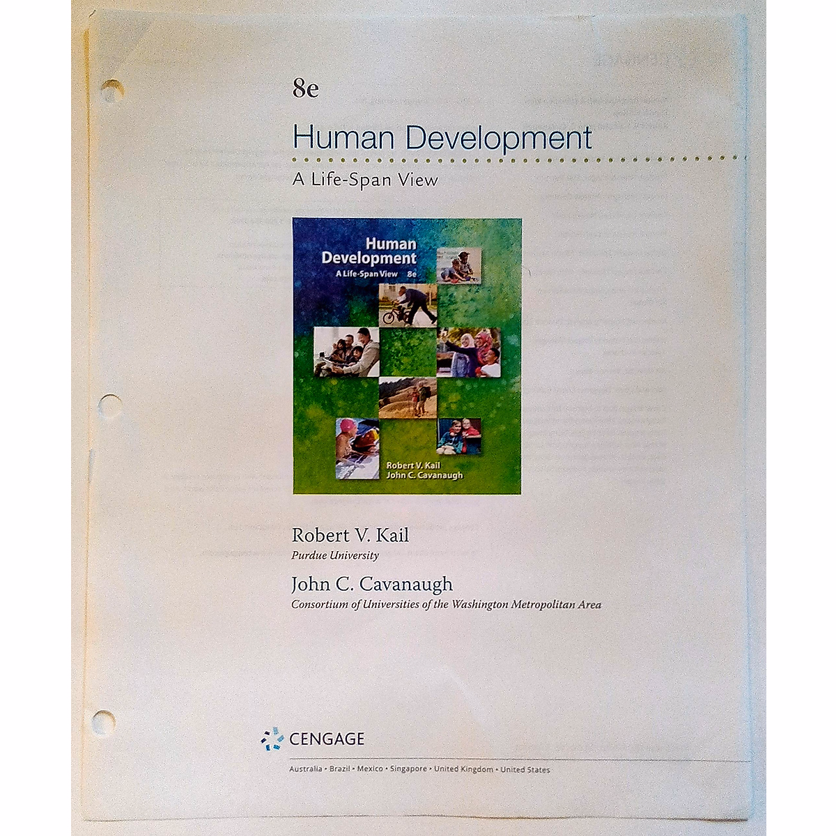 Human Development a life-span view