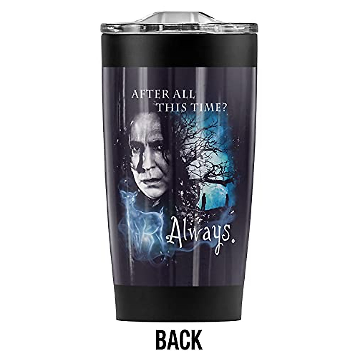 Logovision Harry Potter Always Stainless Steel Tumbler 20 oz Coffee Travel Mug/Cup, Vacuum Insulated & Double Wall with Leakproof Sliding Lid | Great for Hot Drinks and Cold Beverages