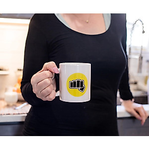 Surreal Entertainment Exclusive The Karate Kid Cobra Kai Logo Ceramic Coffee Mug | Official Martial Arts Movie Collectible | Novelty Drinkware For Home Kitchen Set | Holds 11 Ounces