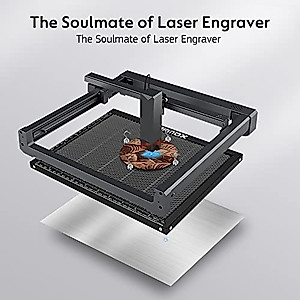 URMAX Honeycomb Working Table, Premium Honeycomb Laser Bed for Laser Cutter Engraver, Honeycomb Working Bed for Fast Heat Dissipation Desktop-Protecting with Aluminum Plate, 11.81"x 7.87"x 0.87"