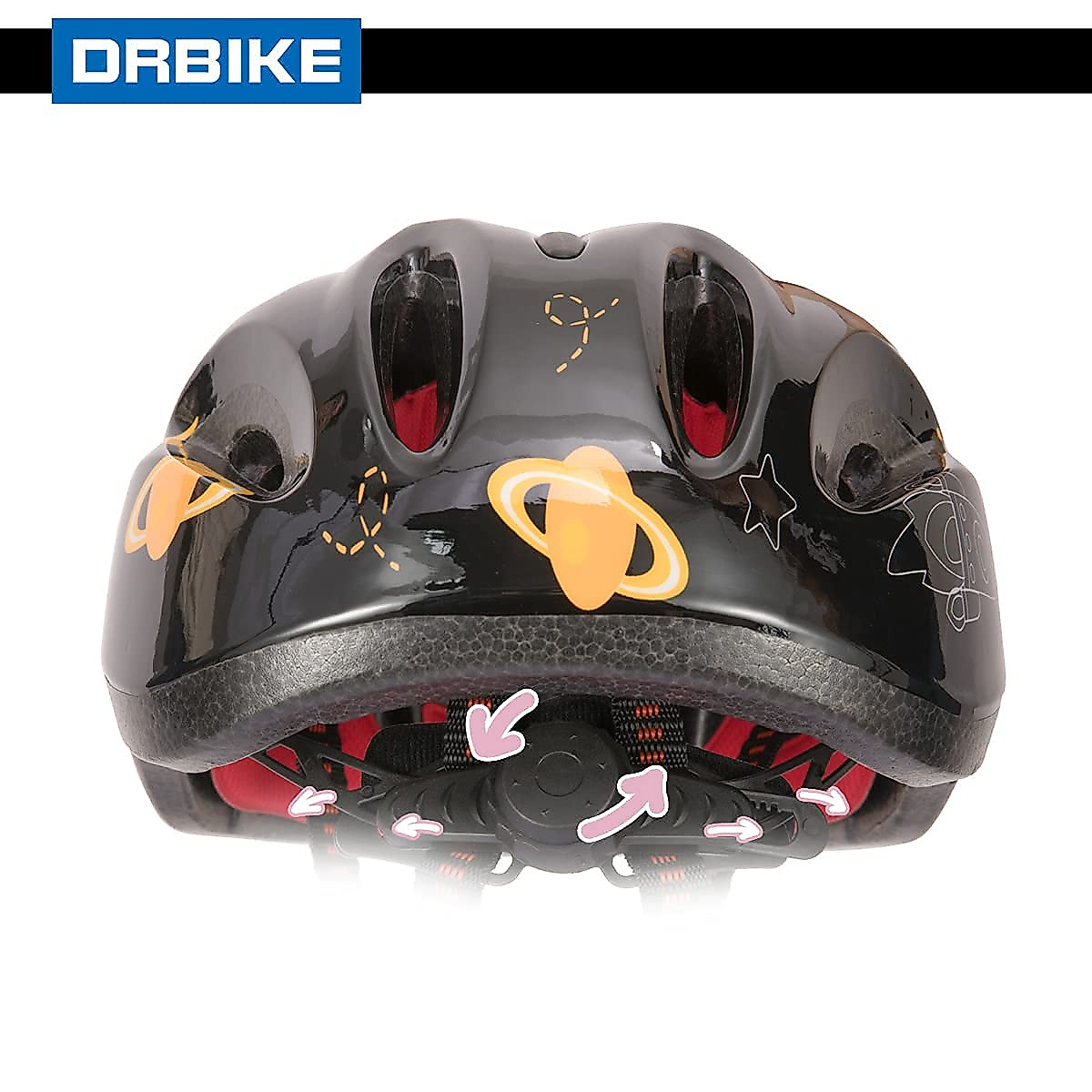 DRBIKE Kids Bike Helmet for Toddlers and Kids Ages 3-8, Boys & Girls Adjustable Cycling Helmet, Lightweight, Multi-Sport Ski Roller Skating Scooter, Pink S