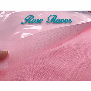 Rose Flavor Banners of Textile Nylon Ribstop Waterproof Fabric 1.7OZ 70D 58“ by 1 Yard(Pink)